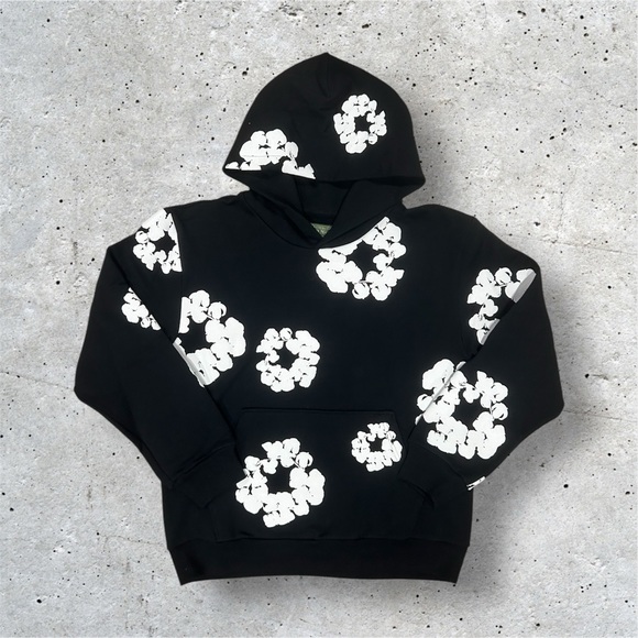 Denim Tears | Sweaters | Denim Tears Black Hoodie Sm Brand New Free ...